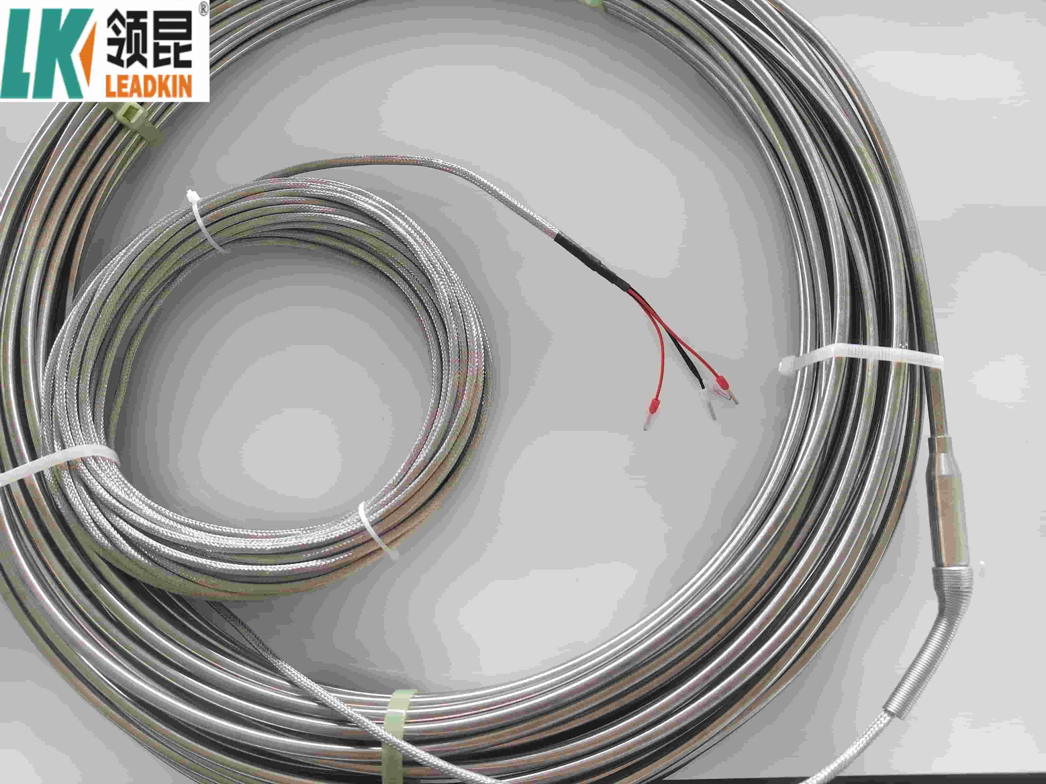 SUS304 Shielded K Type Thermocouple Compensating Cable 4 Core 0.5mm